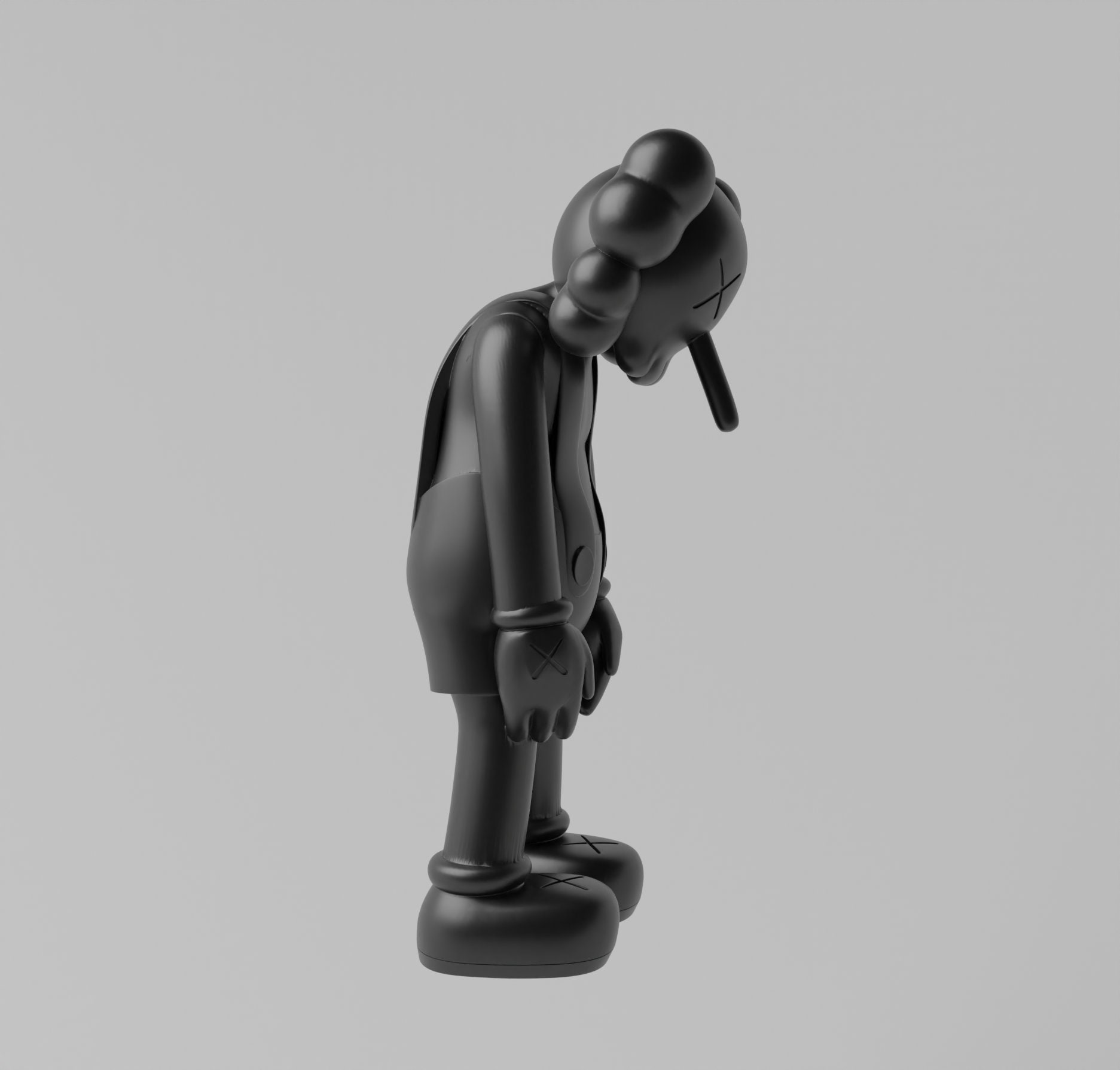 Kaws Small Lie Fan Art Toy - Instant Download STL File for 3D Printing ...