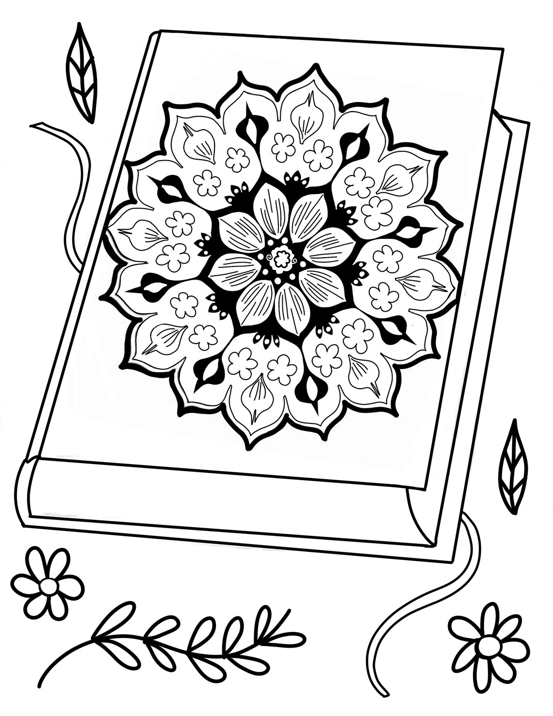 Printable Coloring Pages, Book Coloring Pages, Coloring Printables - Etsy