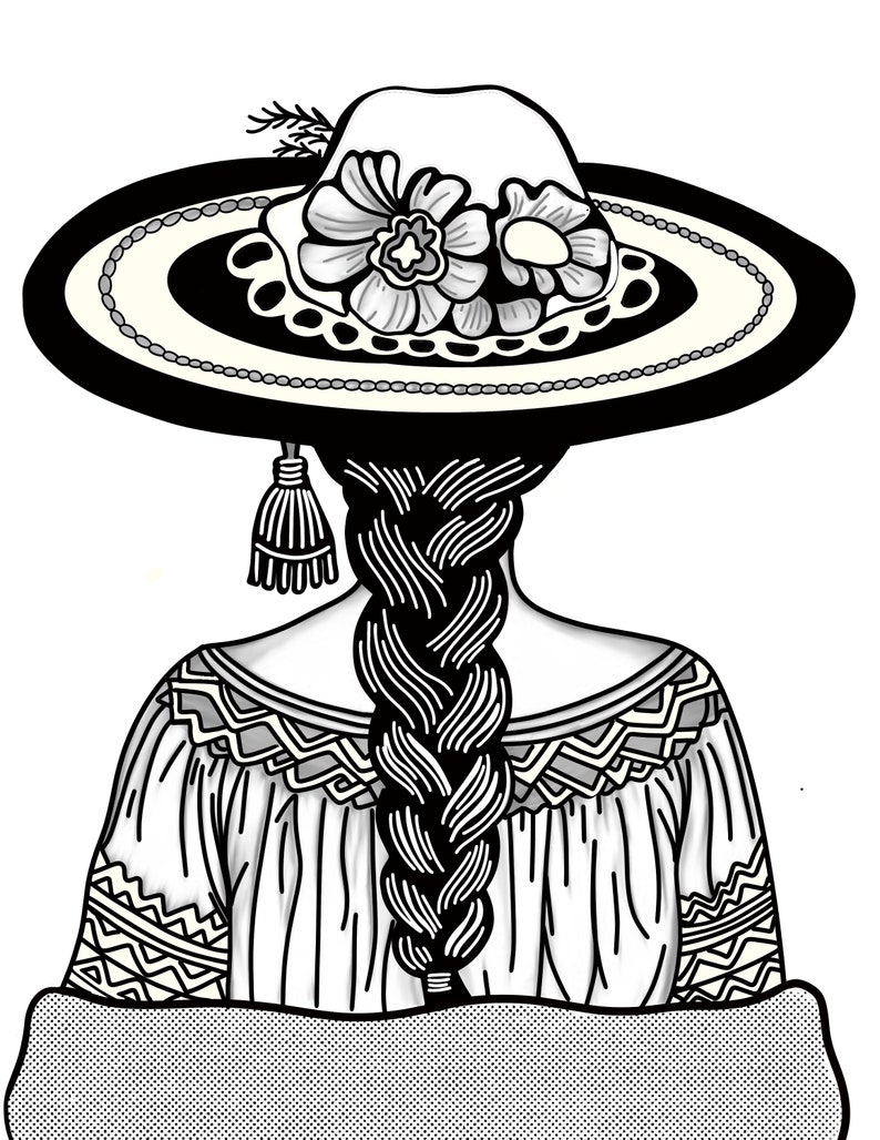 Printable Coloring Pages, Six Different Coloring Pages, Indigenous ...