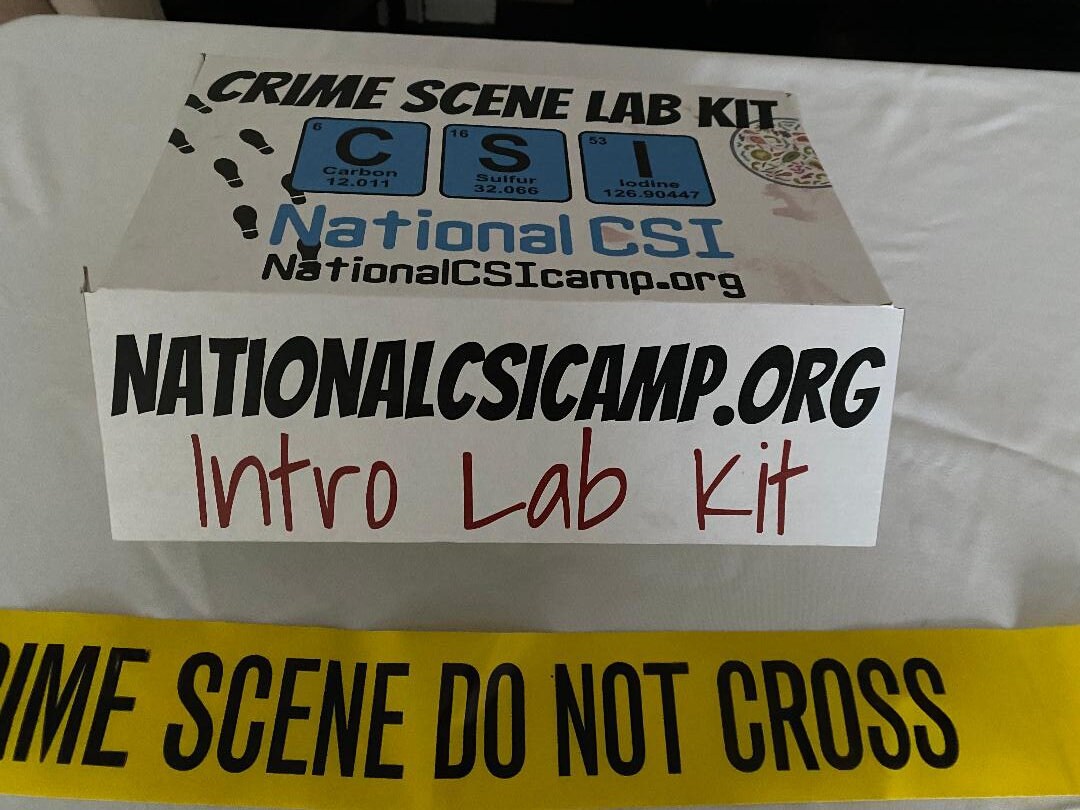 Forensic CSI Crime Scene Investigation Home Forensic Lab Kit for ...