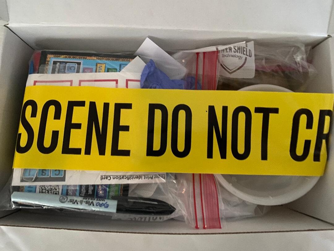 Forensic CSI Crime Scene Investigation Home Forensic Lab Kit for ...