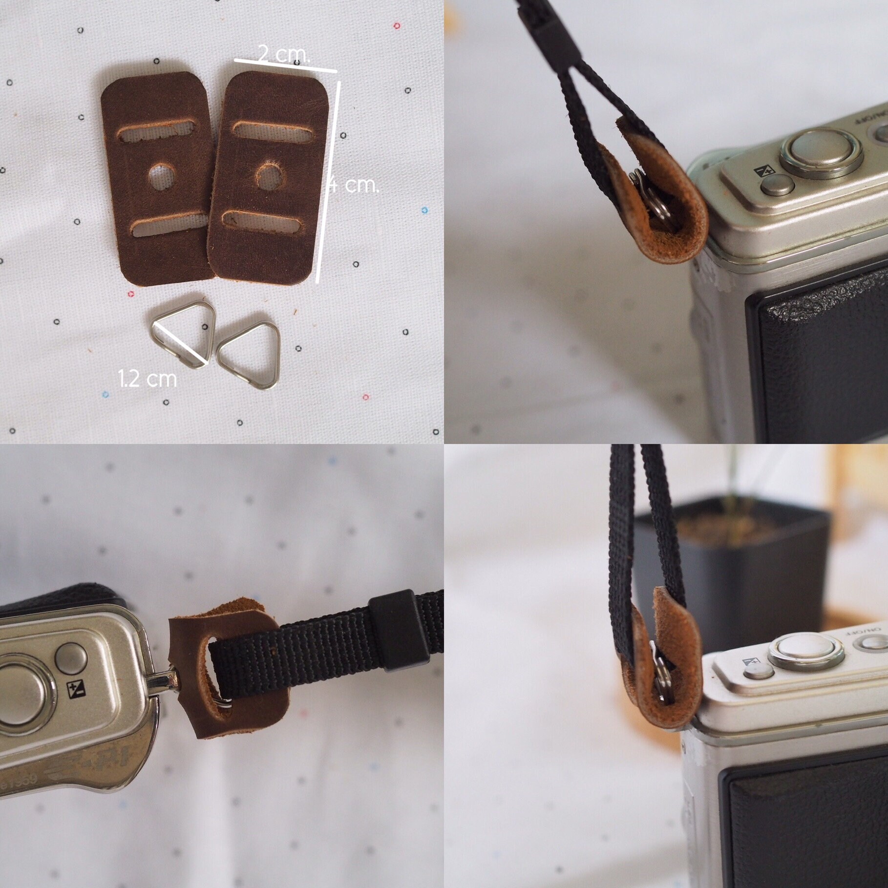 Leather Camera Strap Protection + Split Ring , Camera Accessories - Etsy