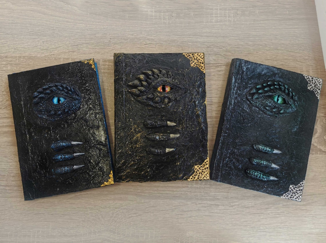 Tutorial Dragon Journal, Create a Notebook Grimoire, How to Make a ...