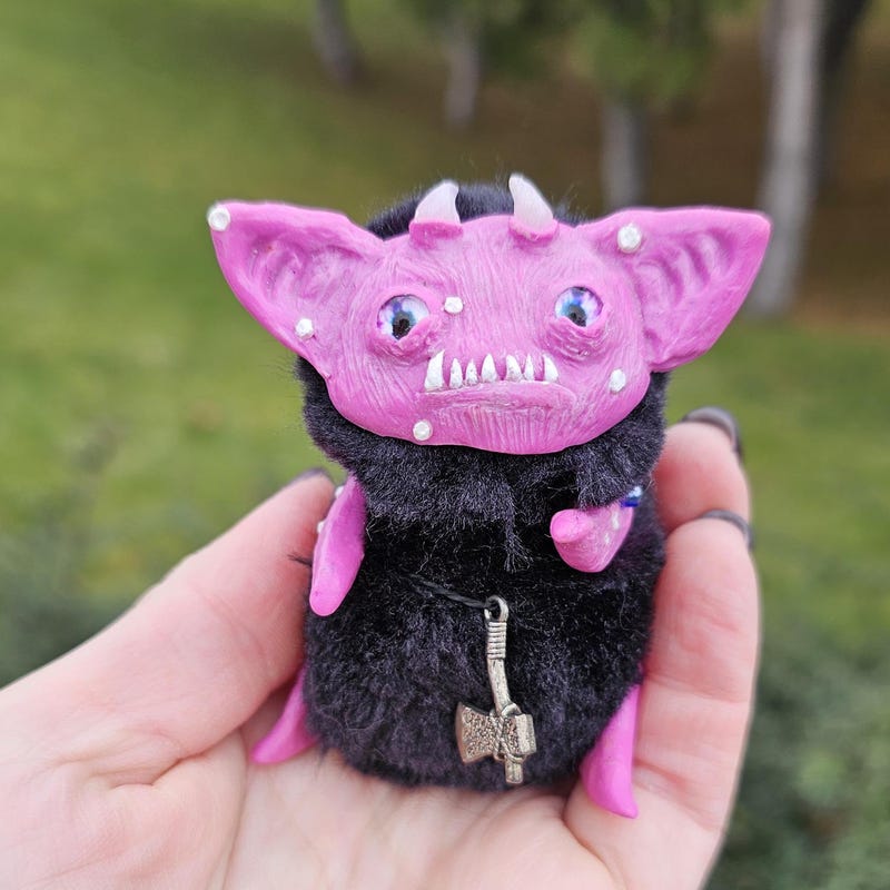 Creepy Troll Doll - Etsy