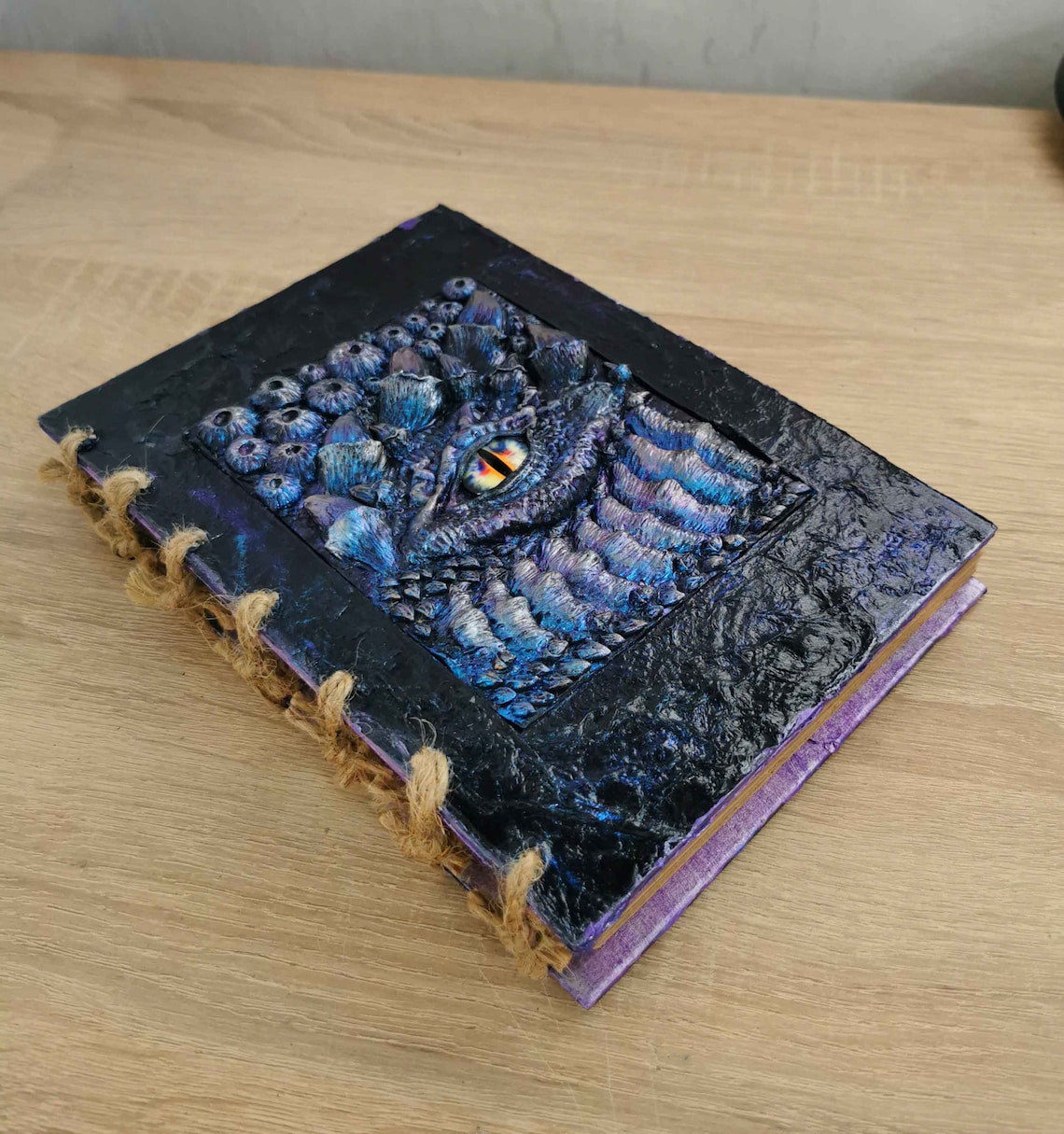 Black Dragon Notebook Dragon Eye Journal A5 Dragon Gift - Etsy