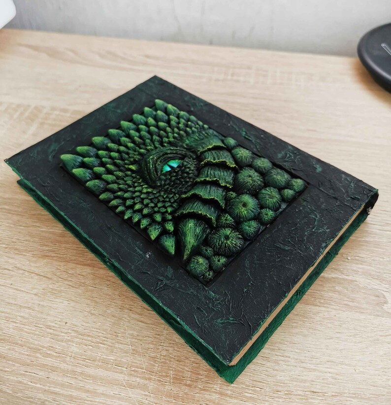 Dragon Eye Book Grimoire Spellbook | Etsy