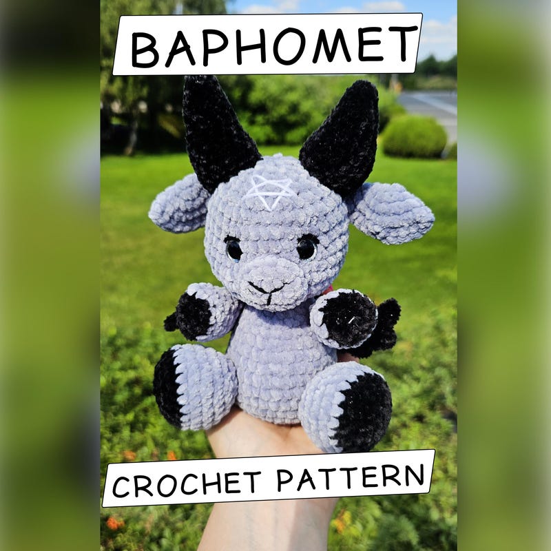 Baphomet Cute Plush - Etsy