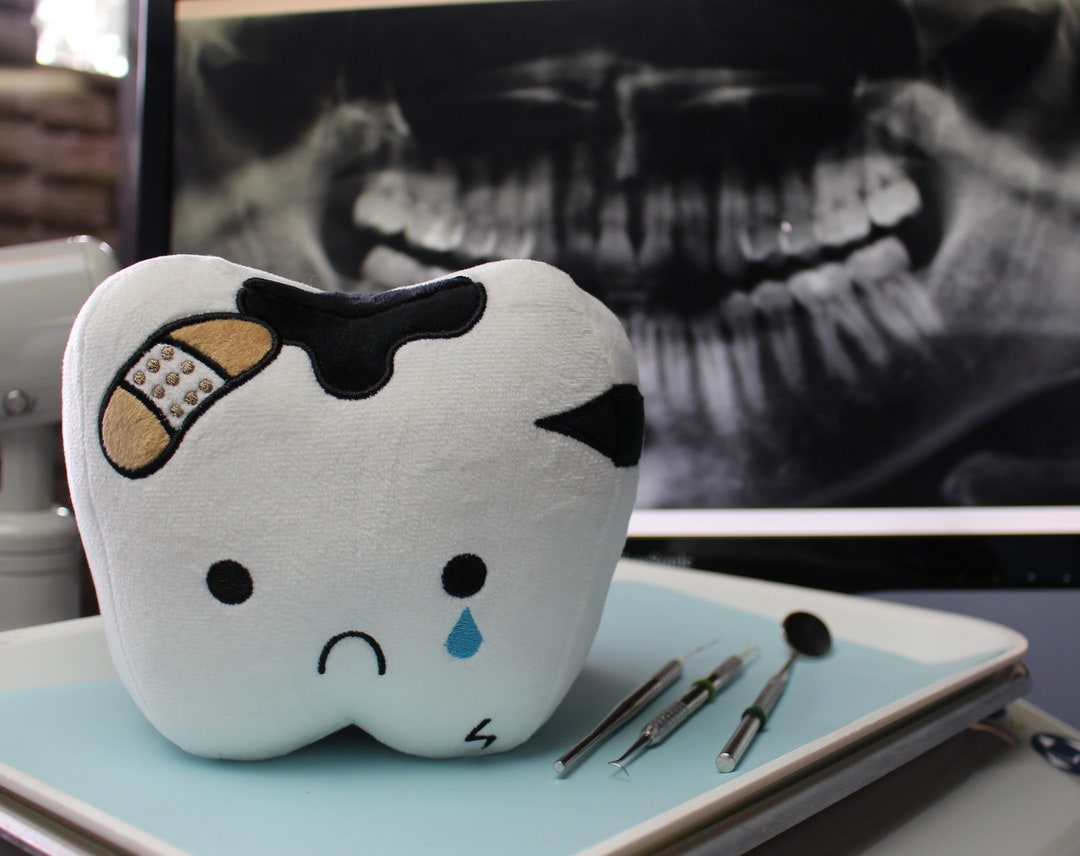 Plush Toy cavity Sweet Tooth Dental Gifts Dental Office - Etsy