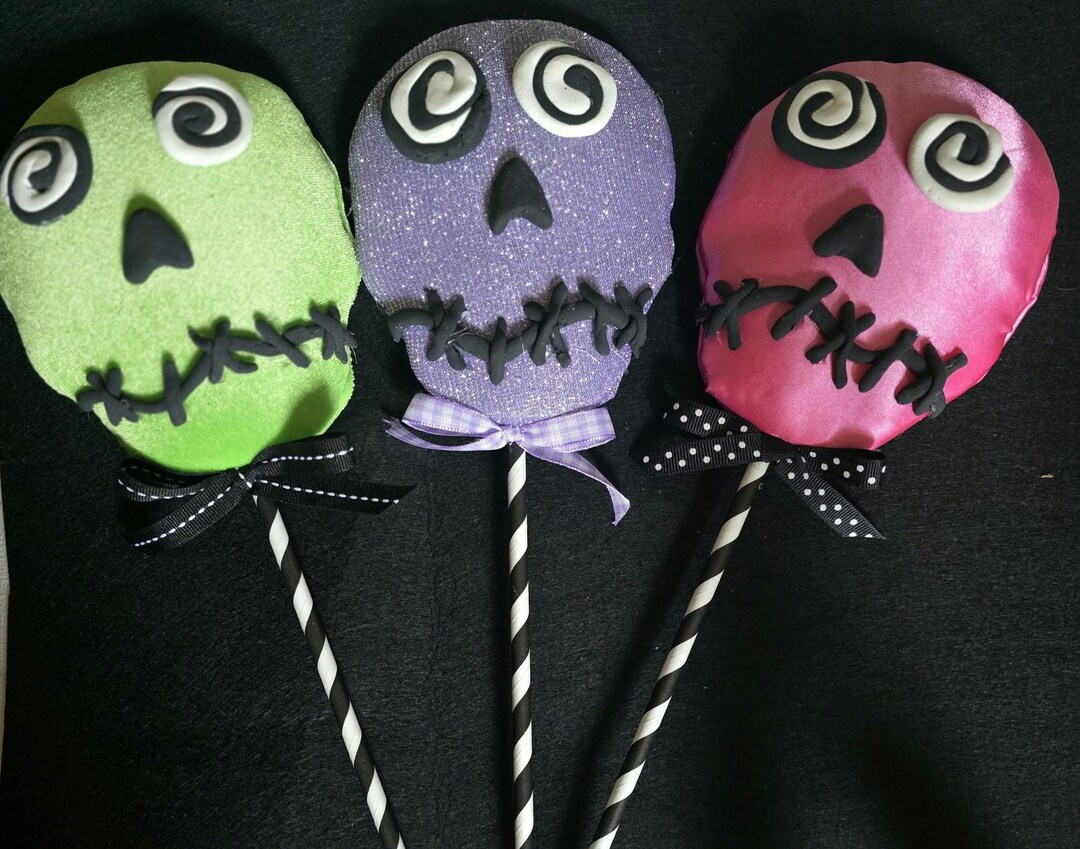 Halloween Lollipops, Skeleton Lollipops, Wreath Attachments, Halloween ...