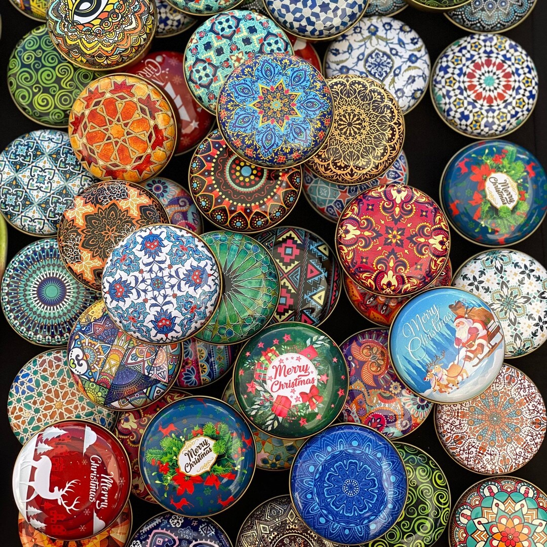 Tin Box, Tin Box With Lid Tin Metal Boxes, Tin Jewelry Boxes, Tin Gift ...