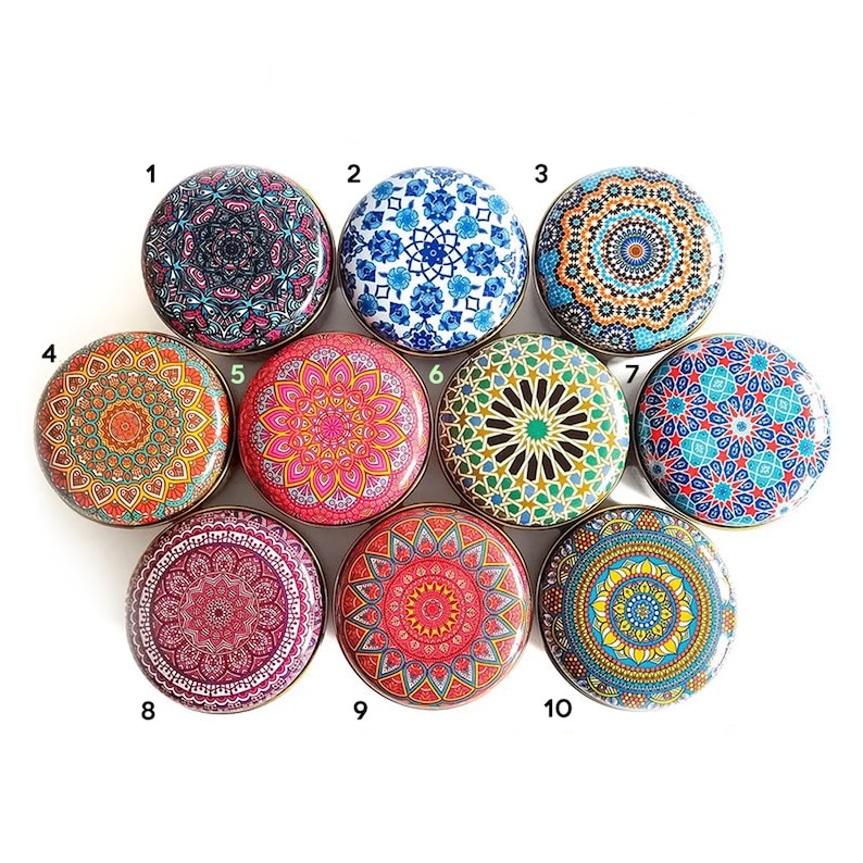 Tin Box Tin Box With Lid Tin Metal Boxes Tin Jewelry Boxes - Etsy