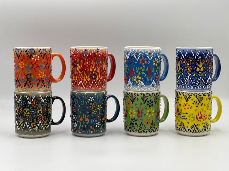 Ceramic Mug, Pottery Mug, Coffee Mugs, Ceramic Handmade Coffee Cups ...