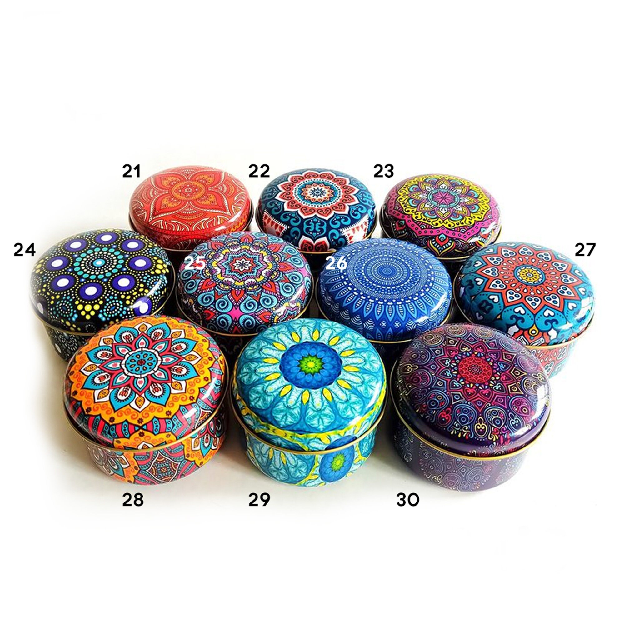 Tin Box Tin Box With Lid Tin Metal Boxes Tin Jewelry Boxes - Etsy