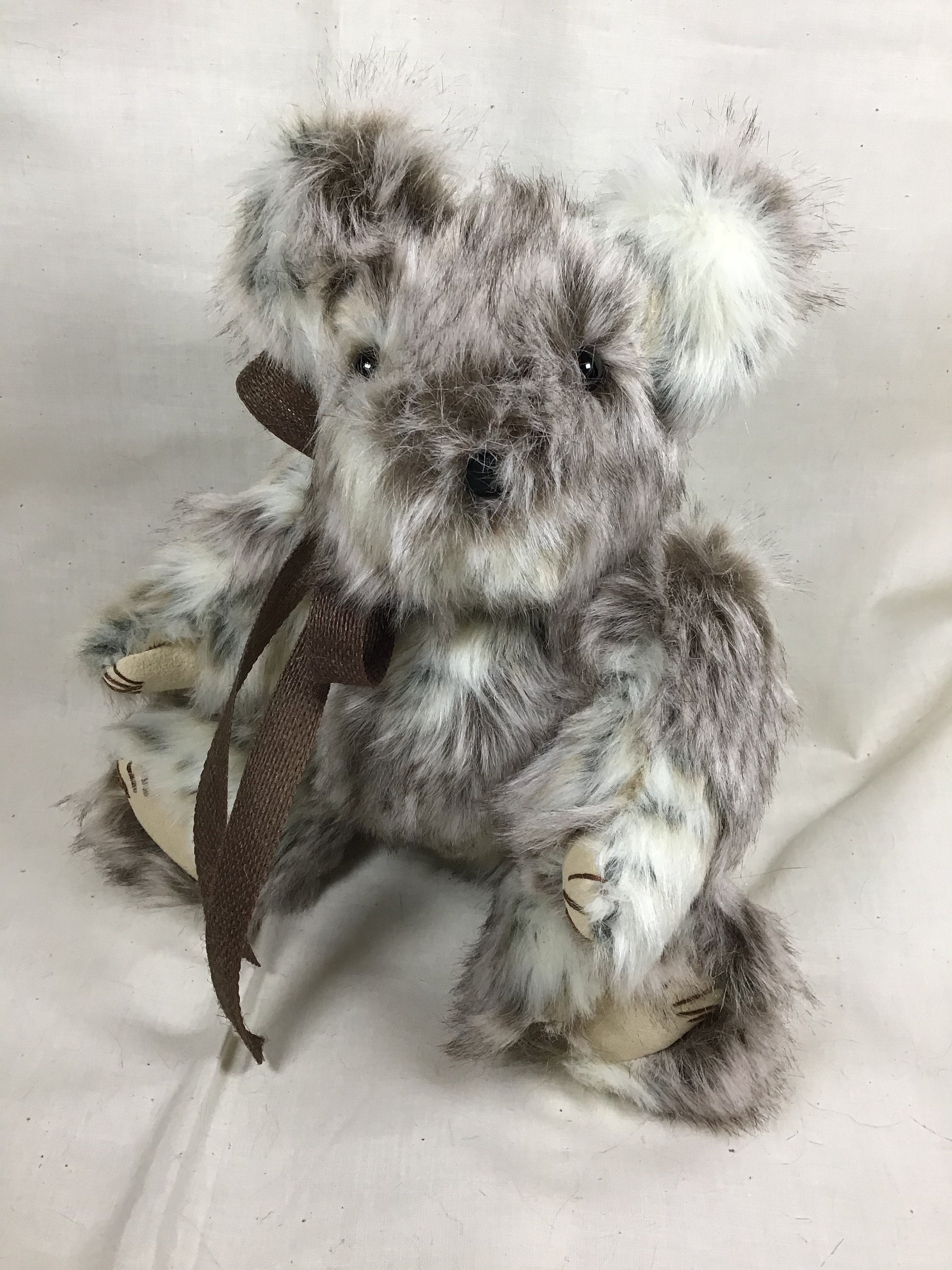Faux Fur Rabbit Teddy Bear Custom Hand Made - Etsy UK