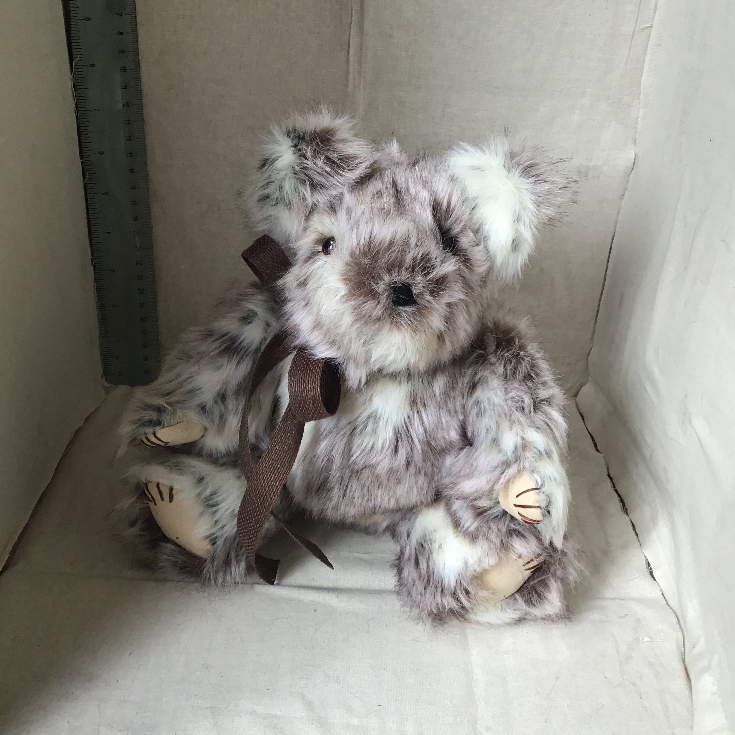 Faux Fur Rabbit Teddy Bear Custom Hand Made | Etsy