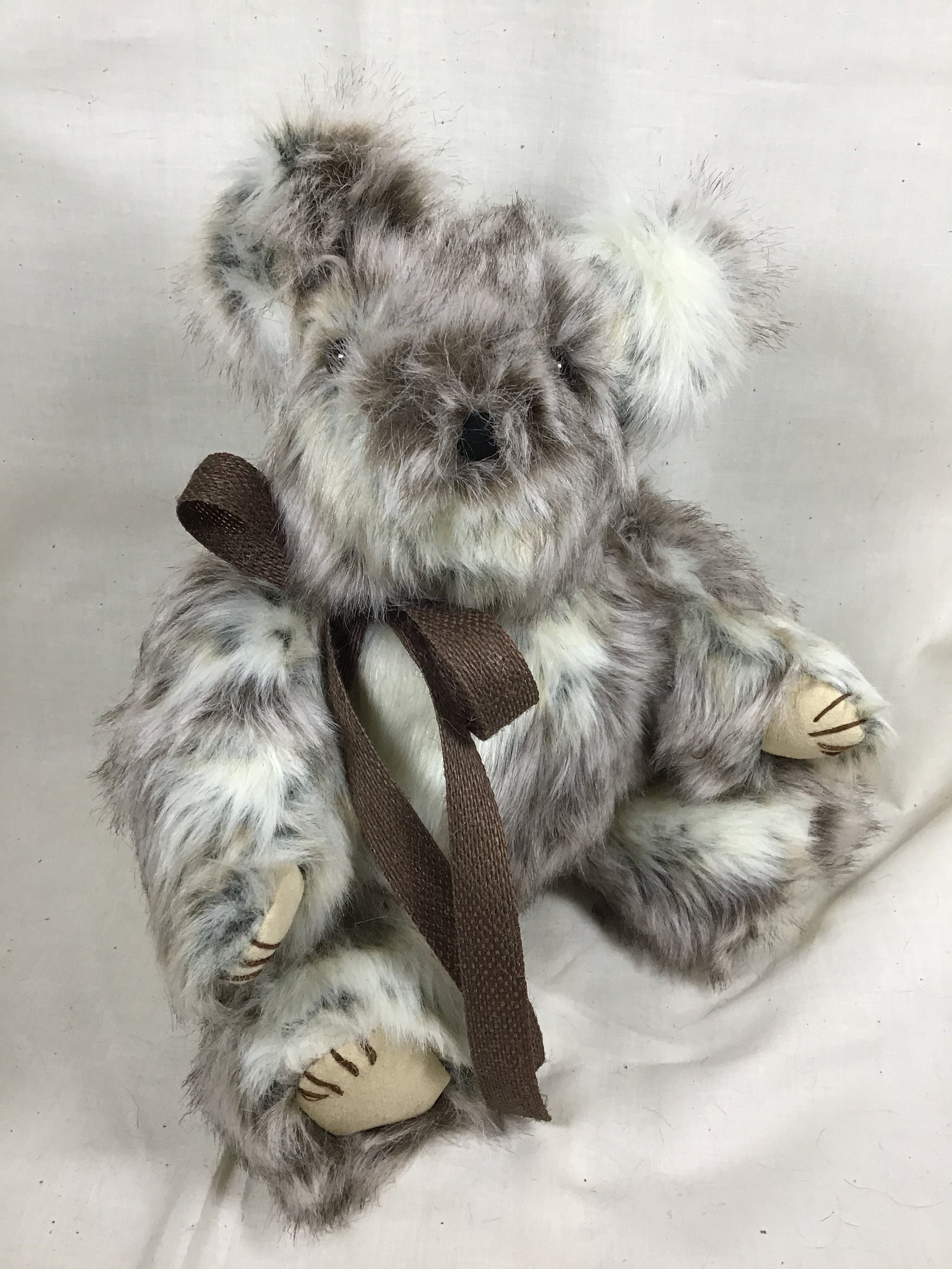 Faux Fur Rabbit Teddy Bear Custom Hand Made | Etsy