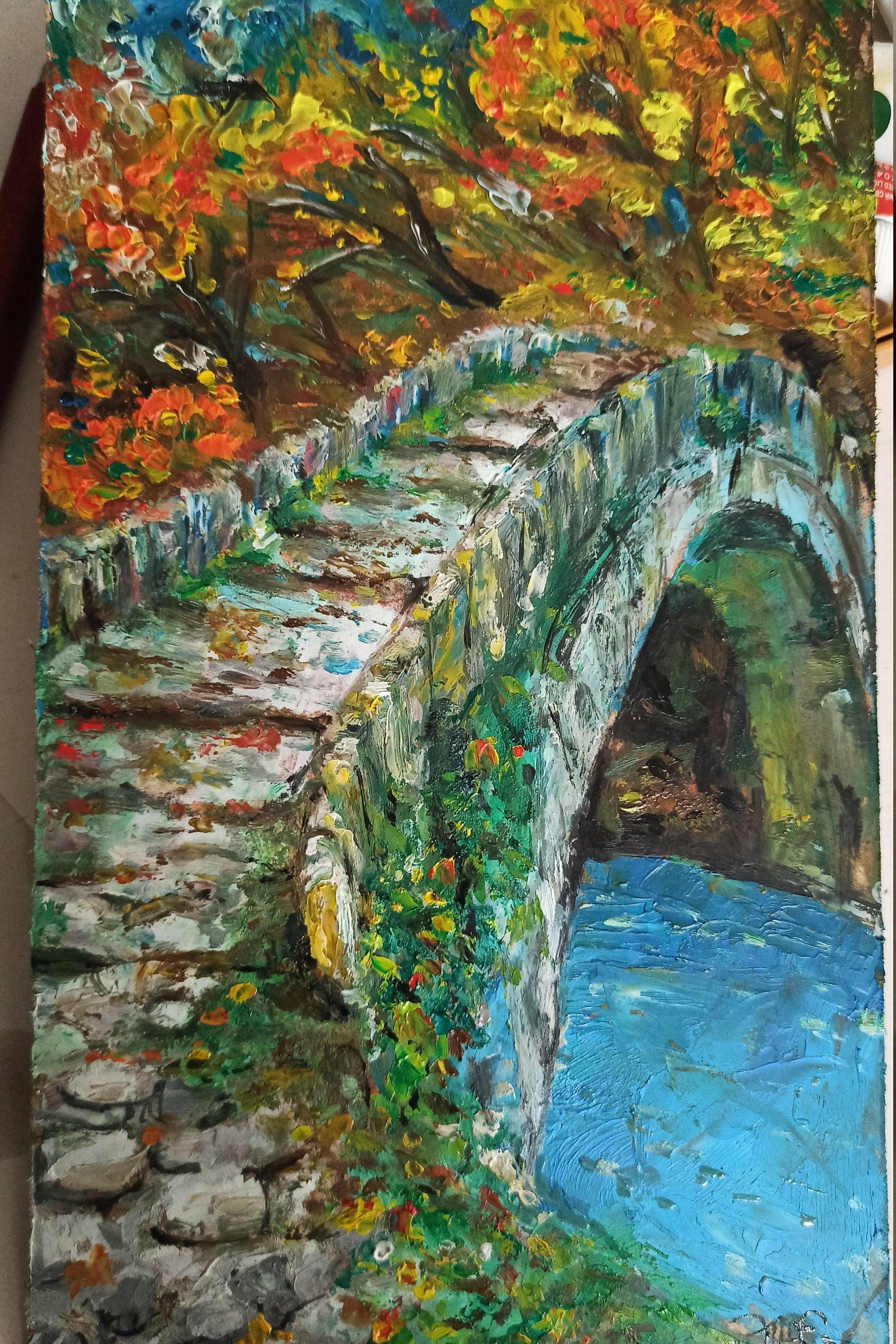 Bridge in the Fairy Forest, Mysterious Image of the Bridge, the Old ...