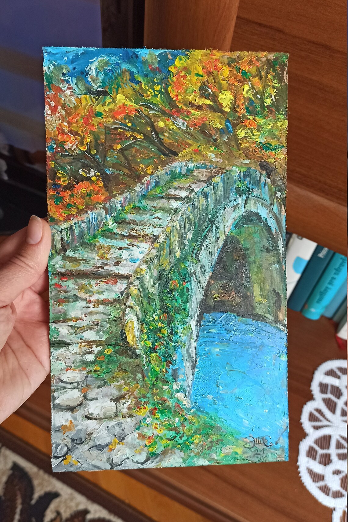 Bridge in the fairy forest Mysterious image of the bridge | Etsy