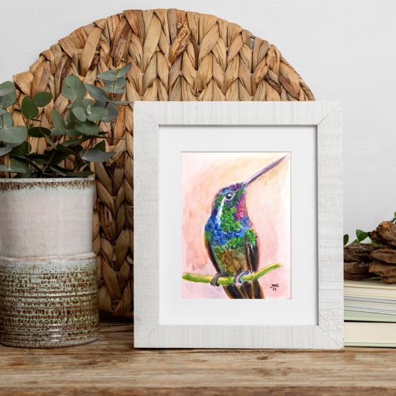 Original Miniature Bird Painting Collectable Bird Art - Etsy