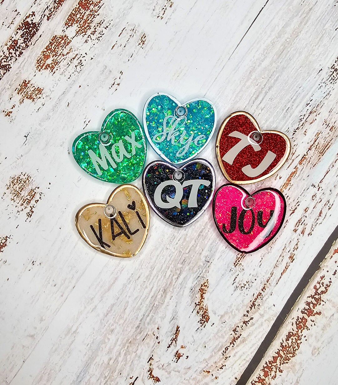 Custom Baby Heart Pet Tag Design Your OWN - Etsy