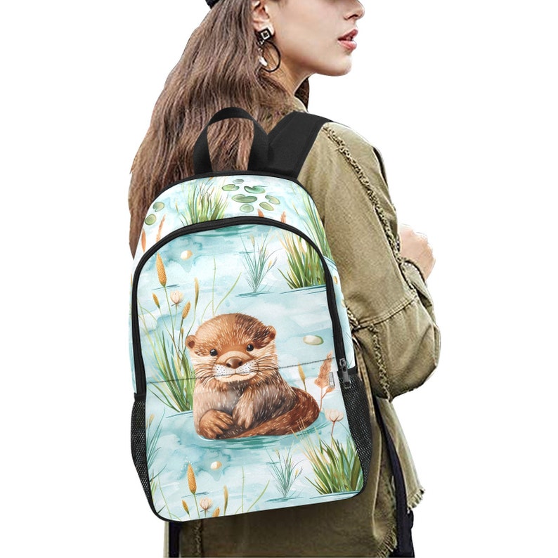 Large Otter School Bag, Otter Laptop Bag, Otter Bag, School Rucksack ...