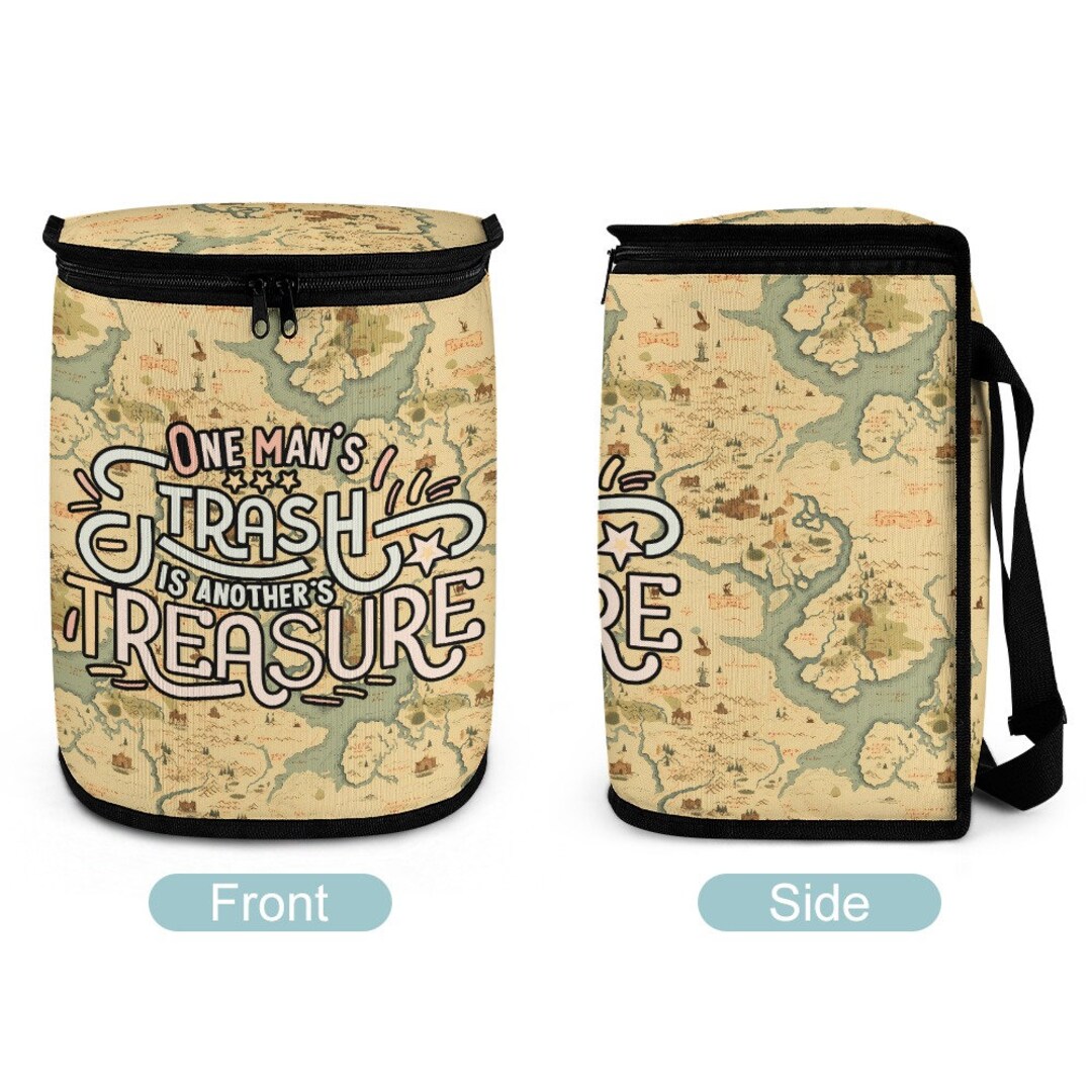 Car Rubbish Bin Van Garbage Can Car Storage Bag Travel - Etsy