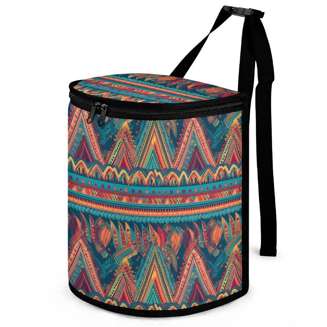 Car Bin, Boho Car Accessories, Car Garbage Bag, Pretty Trash Can, Car ...