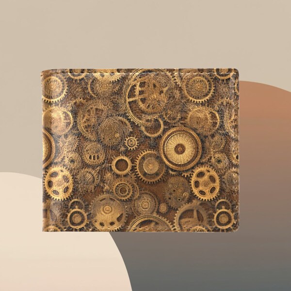 Steampunk Wallet - Etsy