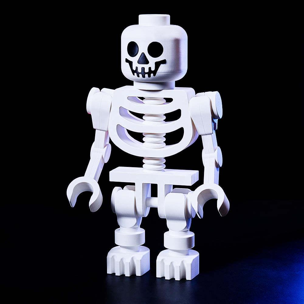 Enchanting Giant White Skeleton Figures 3D Printed - Etsy