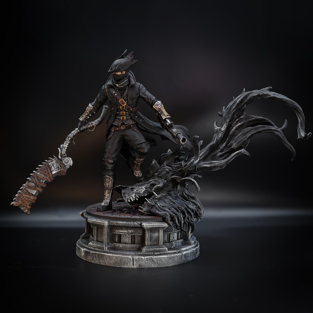 The Hunter Hand Painted High Quality Art Figure Statue Figurines ...