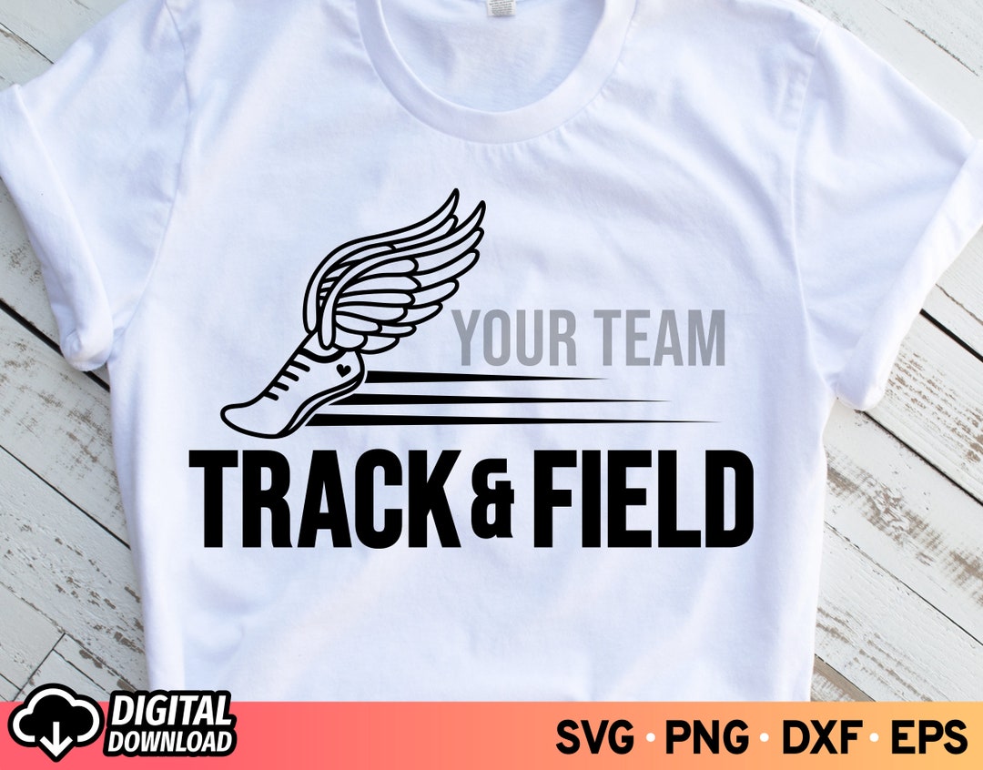 Track and Field SVG and PNG, Runner Svg, Mom Track Svg, Track Wings Svg ...