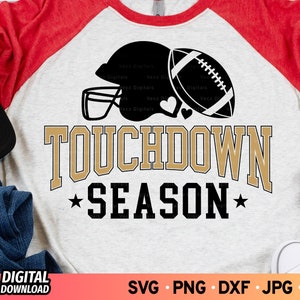 Touchdown Season SVG, Game Day Svg, Football Season Game Svg, High ...