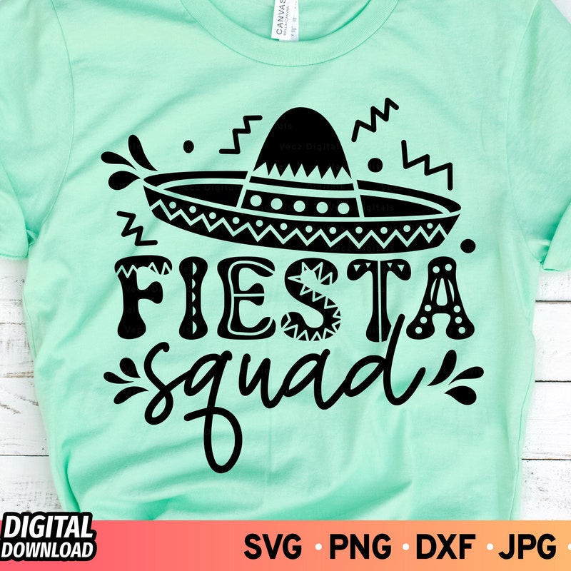 Fiesta Svg - Etsy