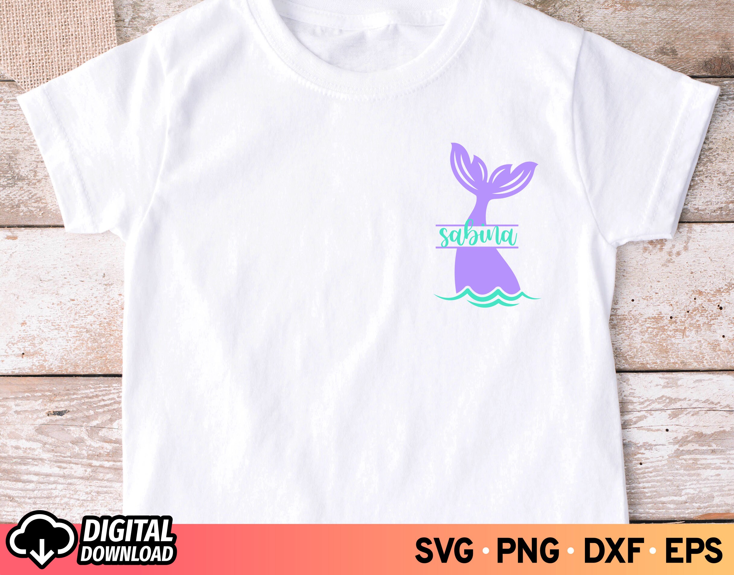 Mermaid Tail Name SVG Mermaid Tail SVG Mermaid SVG Mermaid - Etsy Sweden