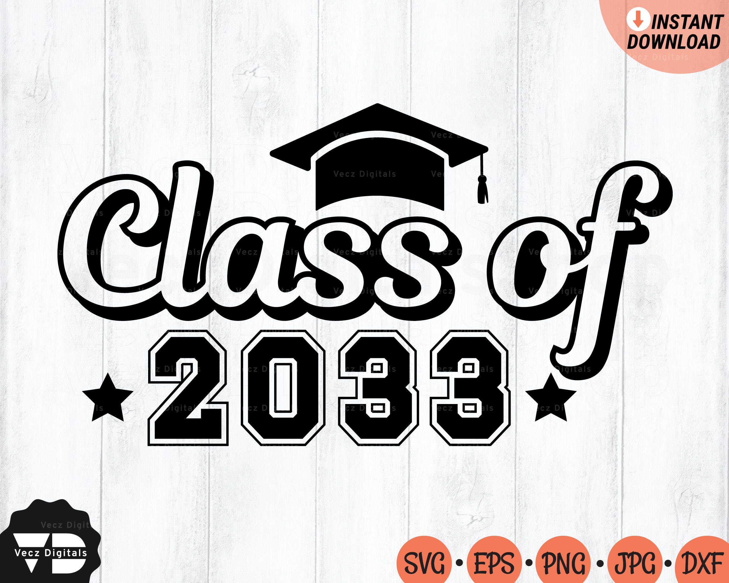 Class of 2033 SVG Grow With Me Svg Class of 2033 Handprint - Etsy