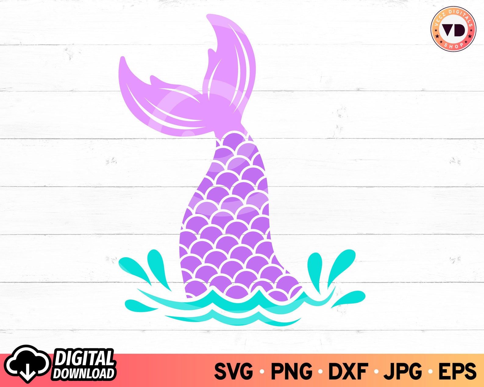 Mermaid Monogram SVG Mermaid Tail Svg Mermaid Svg Mermaid - Etsy