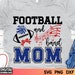 Football and Band Mom SVG: Cheer Music, Halftime Show (digital Download ...