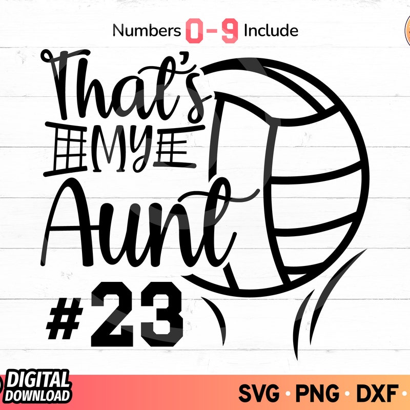 Team Volleyball Aunt - Etsy