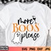 More Boos Please SVG, Boo Svg, Adult Halloween Svg, Wine Glass Svg ...