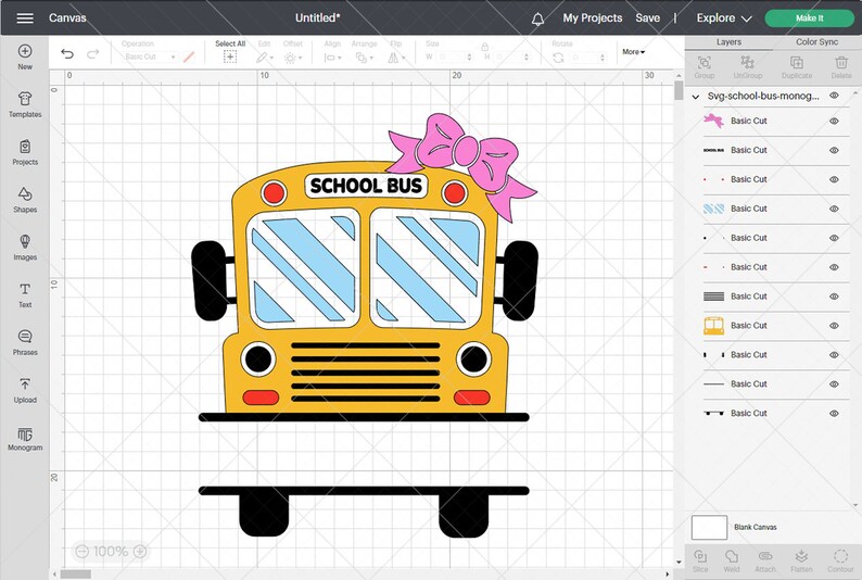 School Bus Monogram SVG School Bus Svg School Bus Driver Svg - Etsy