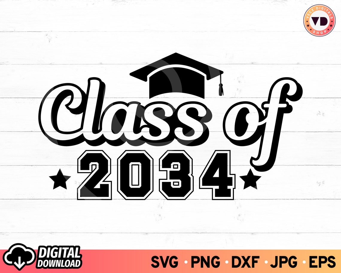 Class of 2034 Grow With Me SVG Preschool Svg Class of 2034 - Etsy