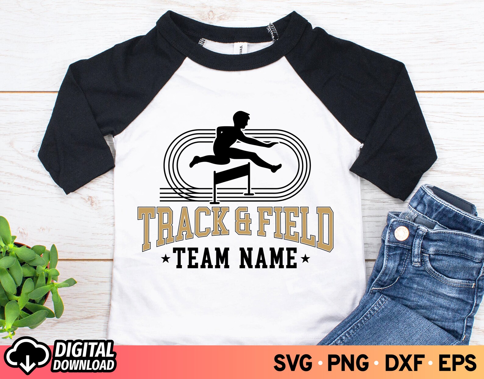 Track and Field Team Name SVG, Running Svg, Track and Field Hurdles ...