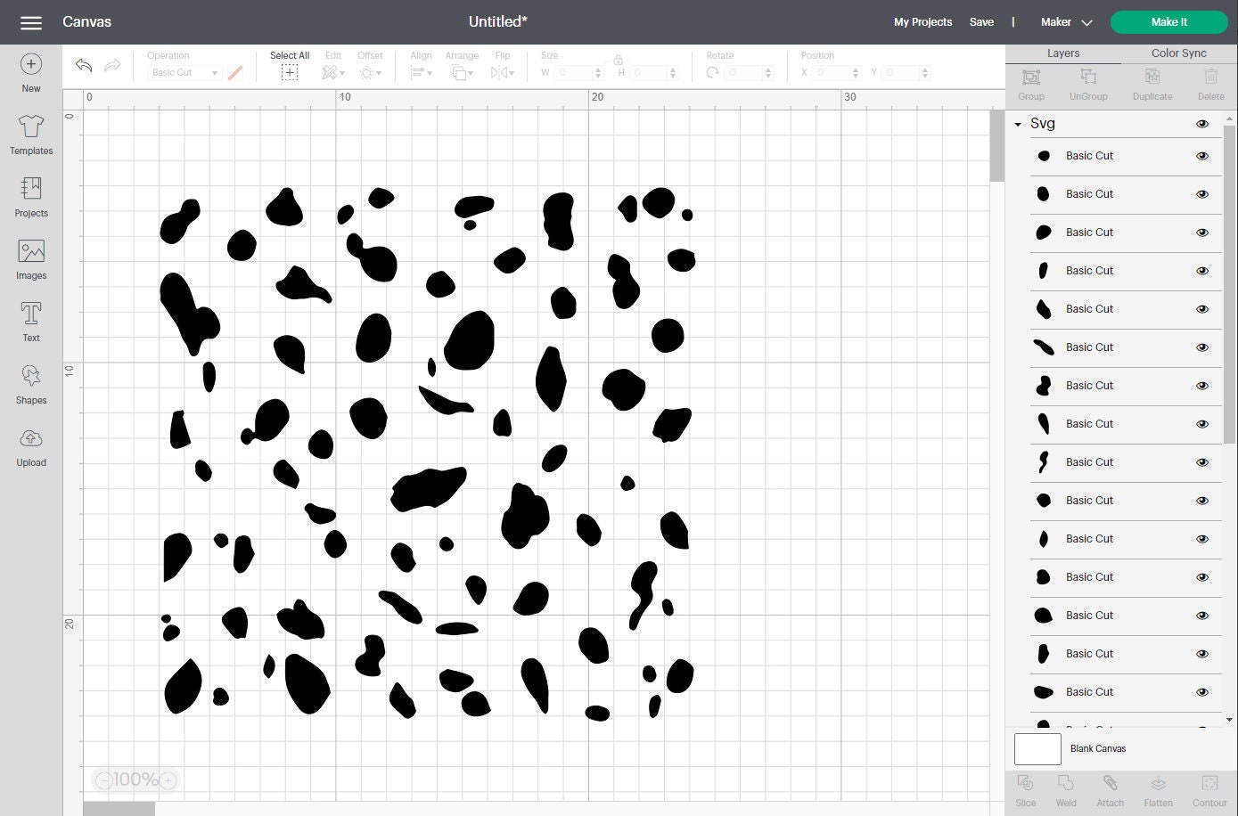 Dalmatian Spots SVG Dalmatian Dots Svg Dalmatian Print Svg | Etsy