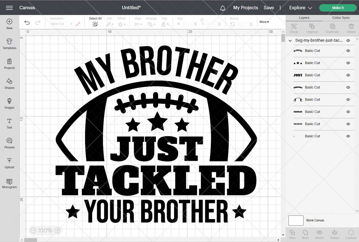 My Brother Just Tackled Your Brother SVG Football Brother Svg - Etsy