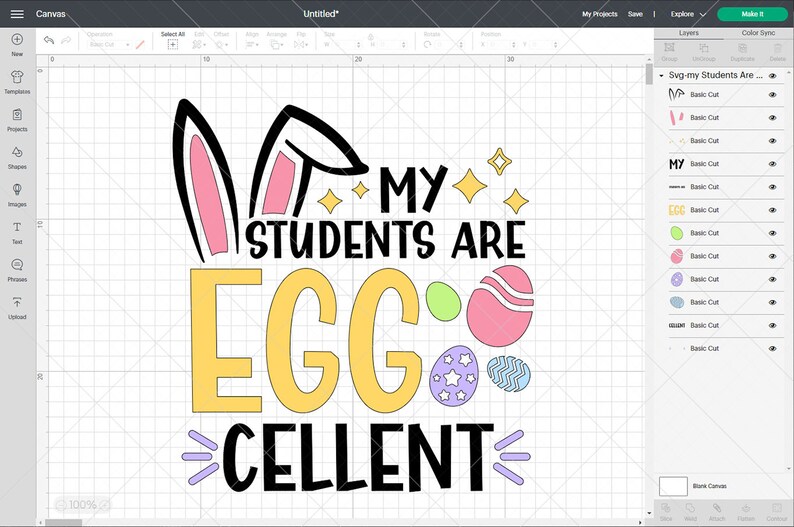 My Students Are Egg Cellent SVG Funny Easter Teacher Shirt - Etsy