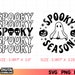 Spooky Season SVG Cup Halloween Libbey Svg Fall Can Glass - Etsy