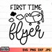 First Time Flyer SVG, First Flight SVG, First Plane Ride SVG, Airplane ...