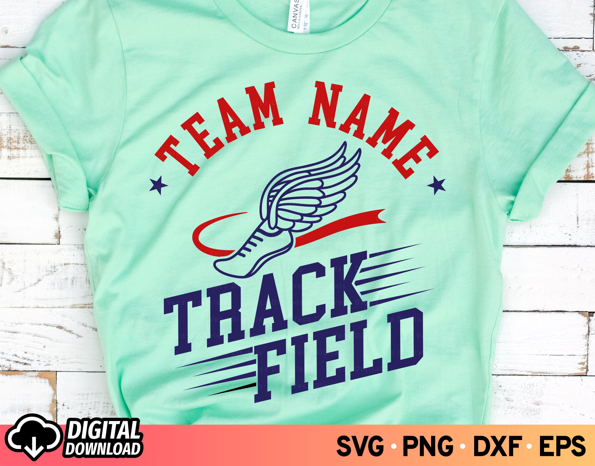 Buy Track and Field SVG and PNG Mom Track Svg Track Wings Svg Online in ...