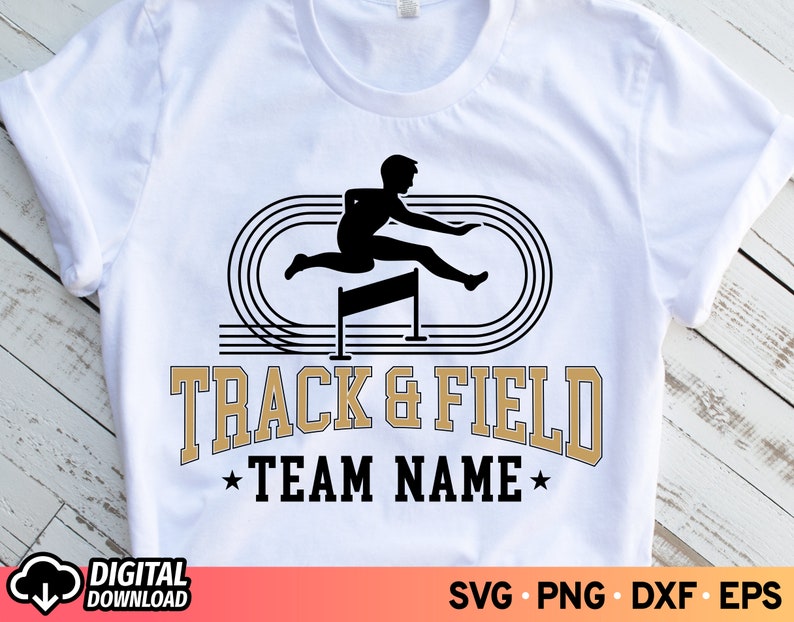 Track and Field Team Name SVG Running Svg Track and Field - Etsy