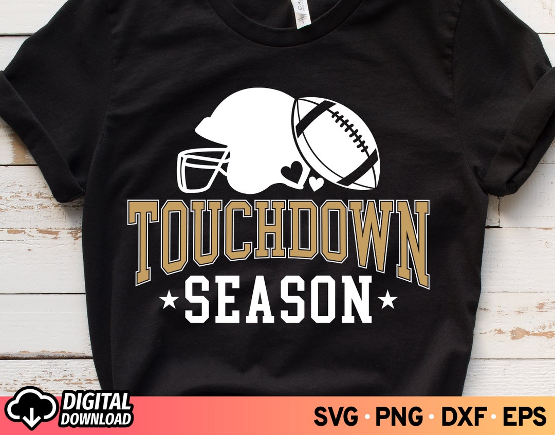 Touchdown Season SVG, Game Day Svg, Football Season Game Svg, High ...